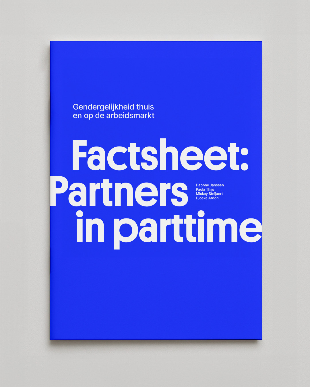Factsheet Partners in partime – atria